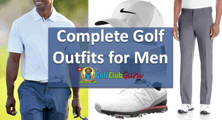 Complete Golf Outfits for Men – What Clothes Do Men Wear in Golf ...