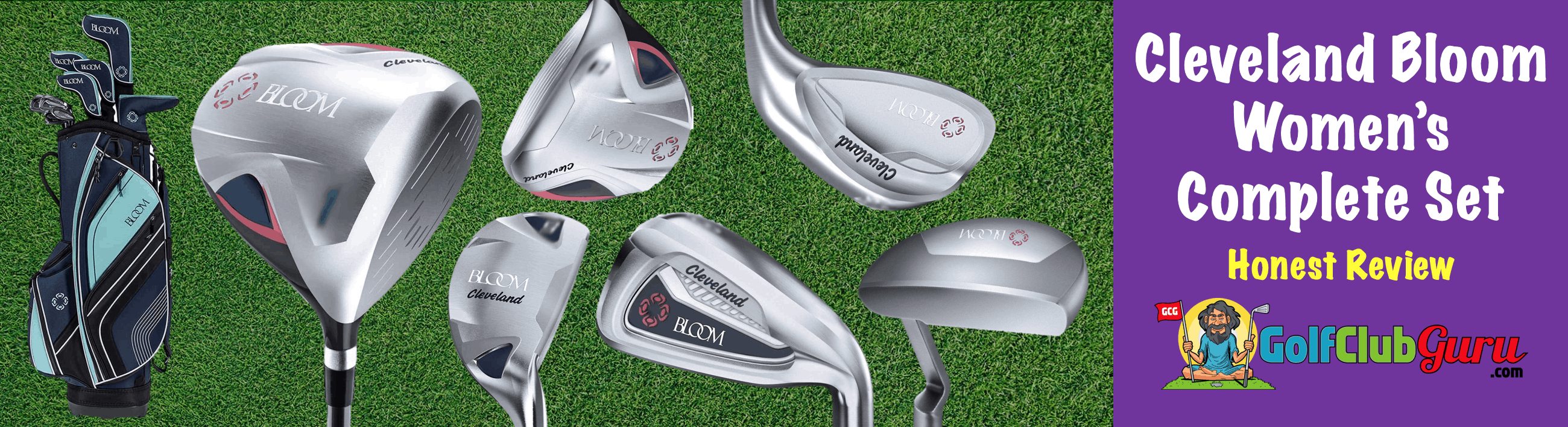 cleveland bloom ladies womens golf club full complete set review – Golf ...
